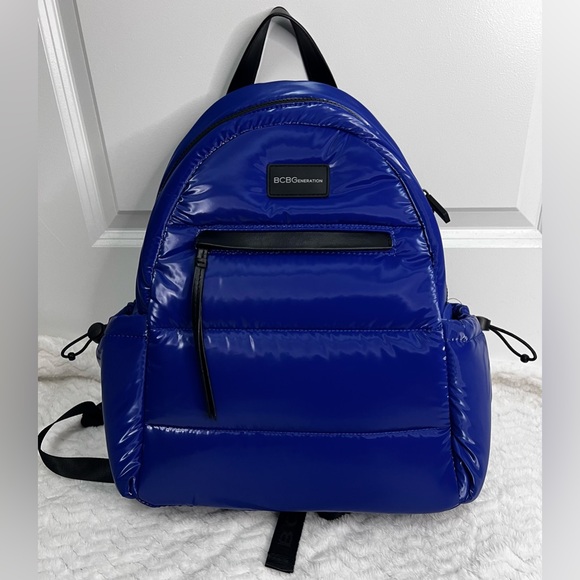 BCBGeneration | Bags | Nwt Bcbg Puffer Backpack Blue | Poshmark